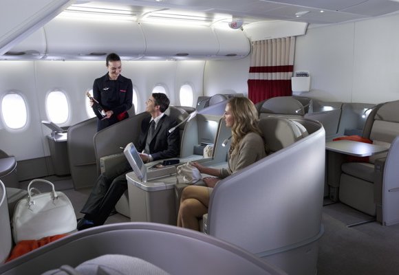 Air France : classes avant "new look" sur les derniers A380 - Tour Hebdo