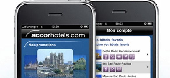 Accor lance son application iPhone - Tour Hebdo
