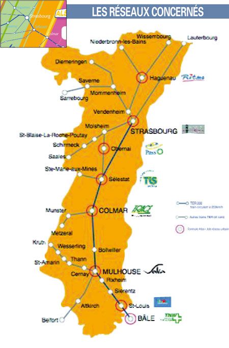Alsace: dix réseaux sur la même ligne - Bus & Car