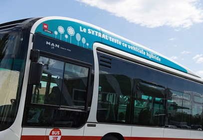 Les bus hybrides au banc d'essai du Sytral - Bus & Car