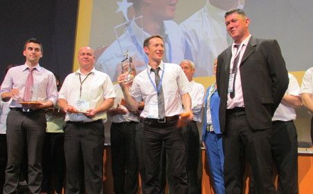 Le Bus d'Or 2014 remporté par Robin Faugères de la STAP Pau - Bus & Car