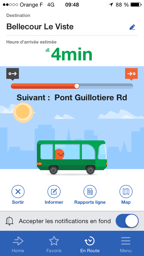 L'appli Moovit débarque à Lyon - Bus & Car