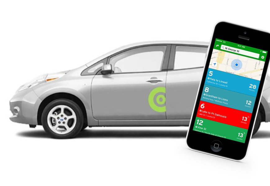 Autopartage : Communauto s’affiche dans l’appli Transit App - Bus & Car
