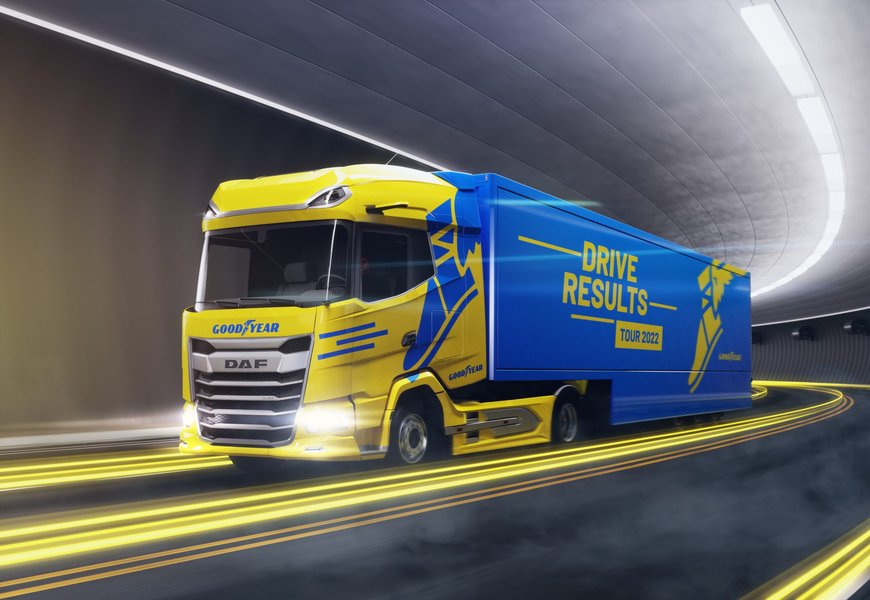 Goodyear présente ses pneumatiques camions dans un road show en France ...