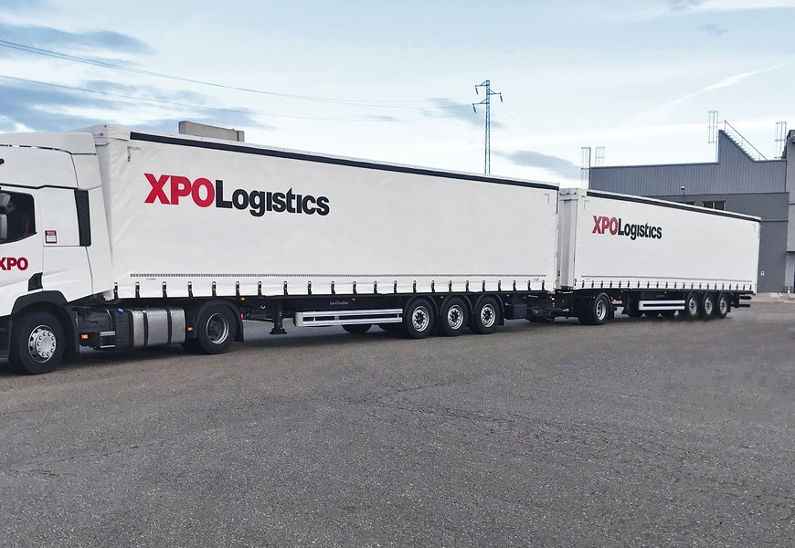 XPO Logistics teste un train routier quotidien en Espagne - FranceRoutes