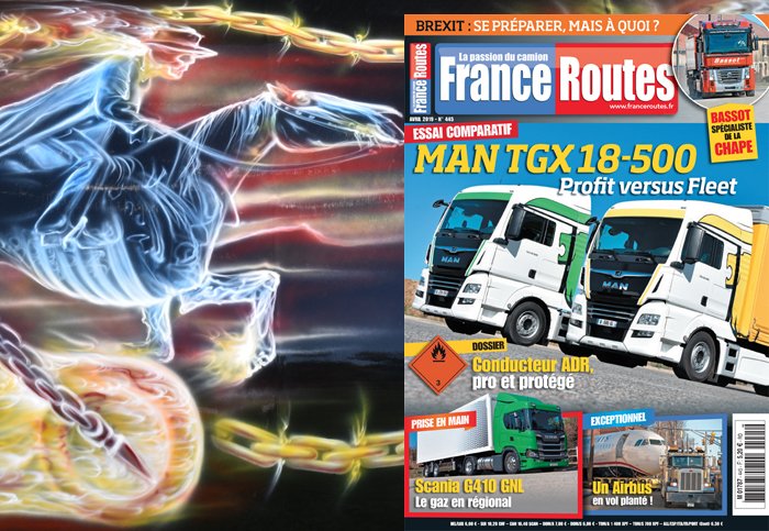 Le FranceRoutes d'avril 2019 (n°445) est en kiosque - FranceRoutes