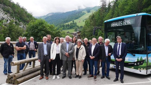 En Haute-Savoie, la régie de l'Ain a repris le réseau Aravis Bus - Bus ...