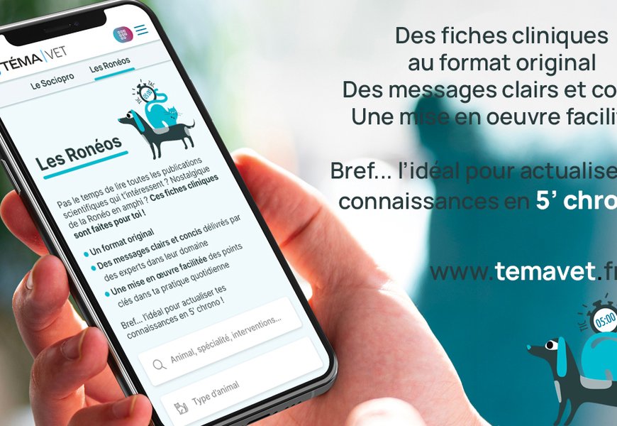 Le réflexe Ronéos, 5 bonnes raisons de l’adopter - Temavet