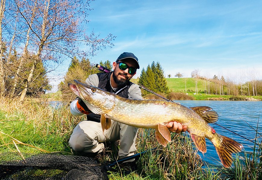 Réussir l'ouverture de la pêche du brochet à la mouche - Peche et ...