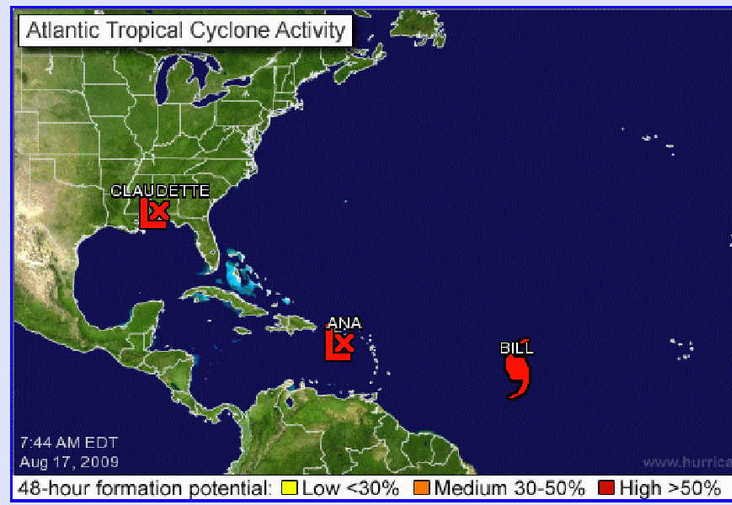 Atlantique : la saison des ouragans a commencé - Tour Hebdo