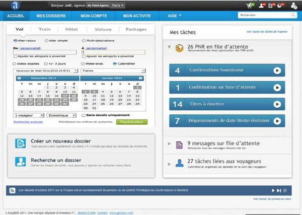 Amadeus prépare une nouvelle interface pour les agences - Tour Hebdo